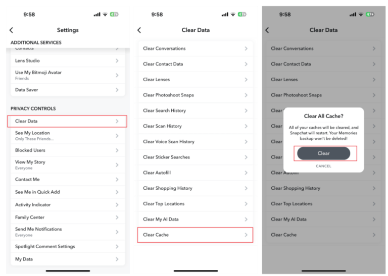 Snapchat Failed to Send? (5 Possible Reasons + Fixes)